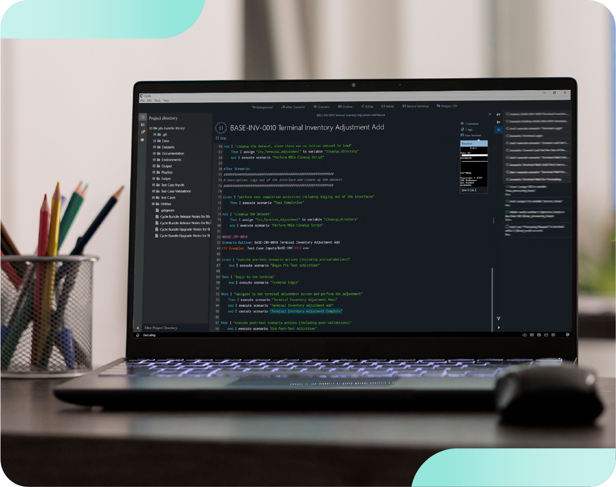 Testing Automation Cyclelabs